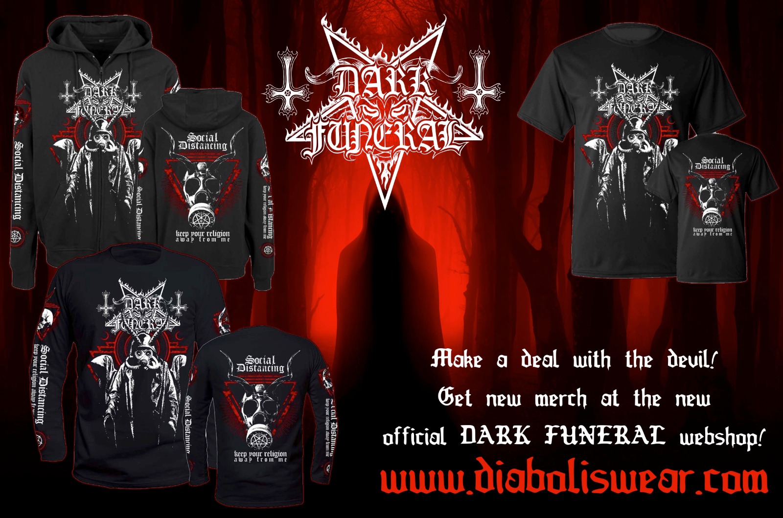 Diaboliswear | Official Dark Funeral Merchandise