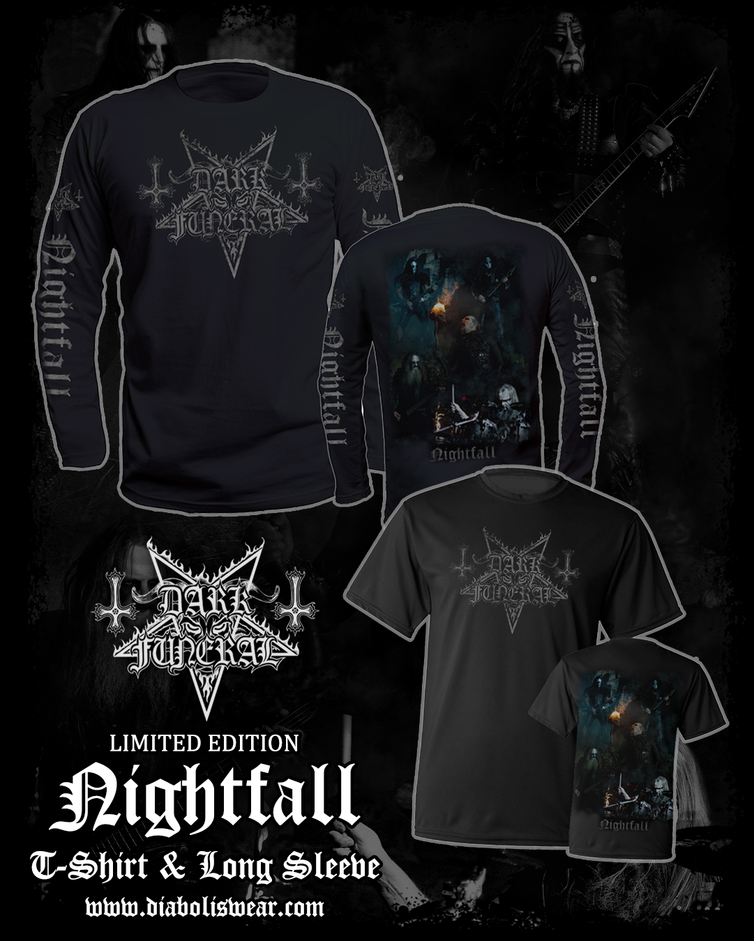 Diaboliswear | Official Dark Funeral Merchandise